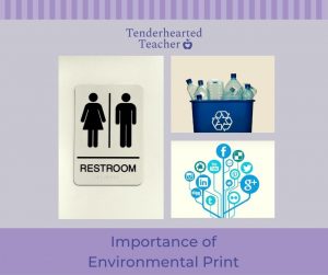 What is Environmental Print? (And Why is It Important in Preschool?)