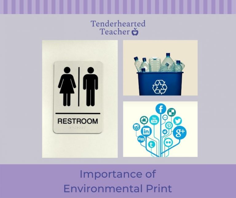 What is Environmental Print? (And Why is It Important in Preschool?)