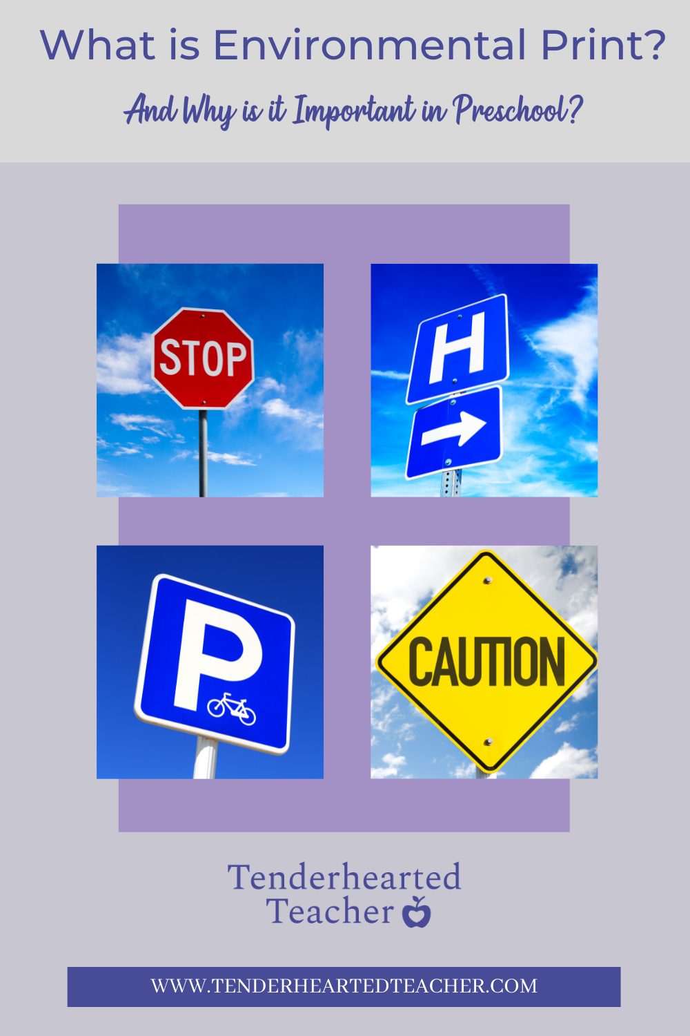 What is Environmental Print? (And Why is It Important in Preschool?)