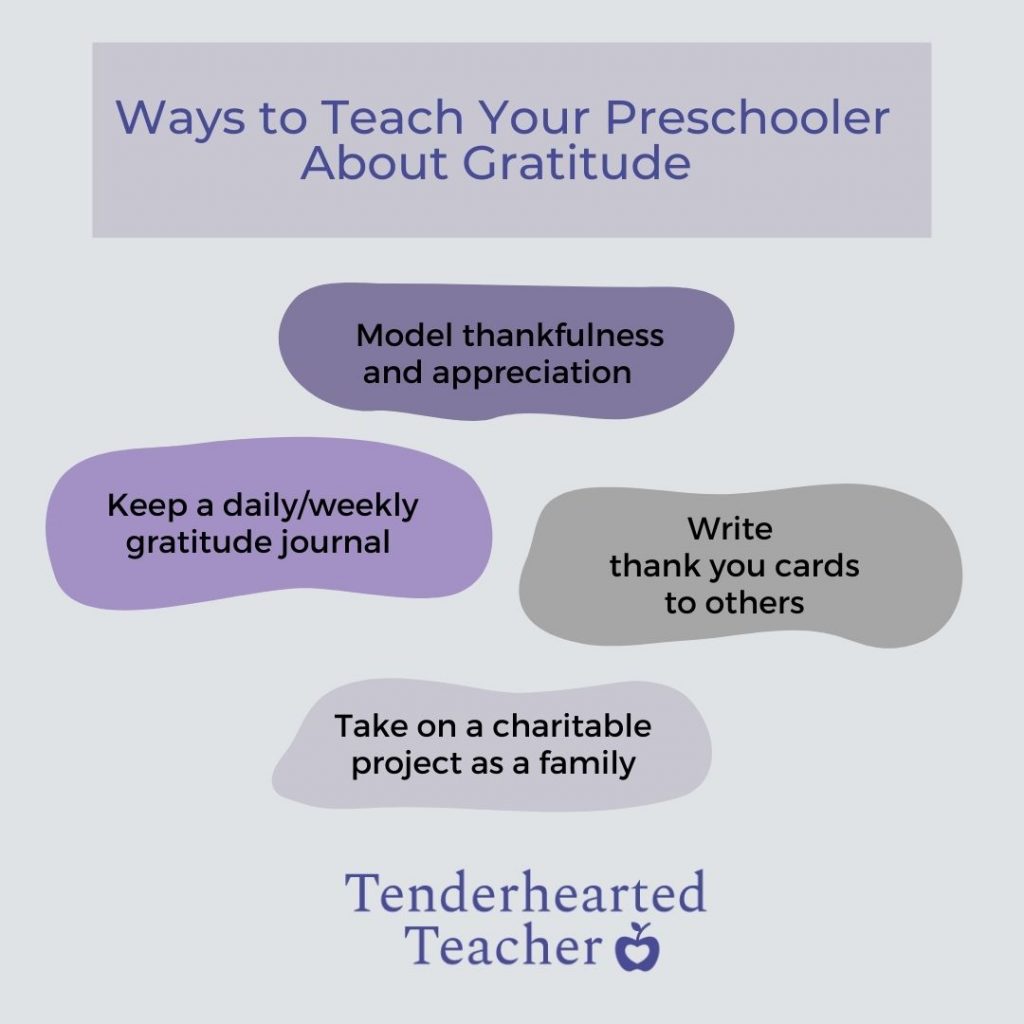 Simple Ways to Teach Your Preschooler About Gratitude