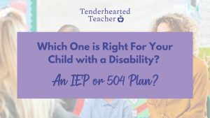 What is an IEP? A 504 Plan? A Caregiver's Guide to Special Education