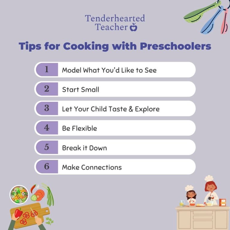 Preschoolers Cooking: Teaching Your Kid to be Comfortable in the Kitchen