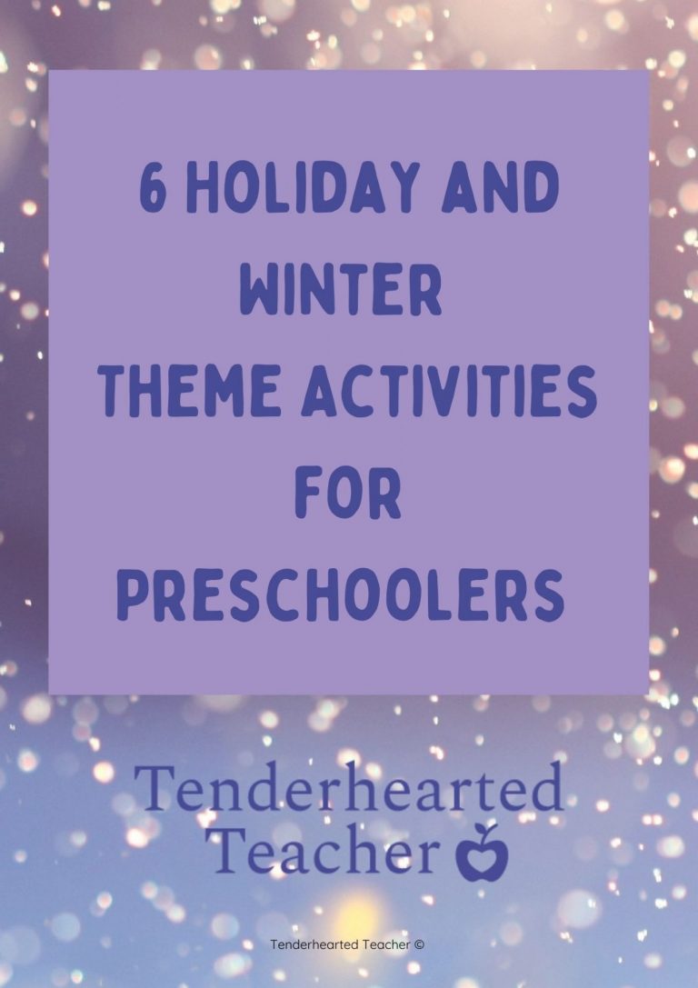 6 Holiday & Winter Theme Activities for Preschoolers--Plus Free Printables!