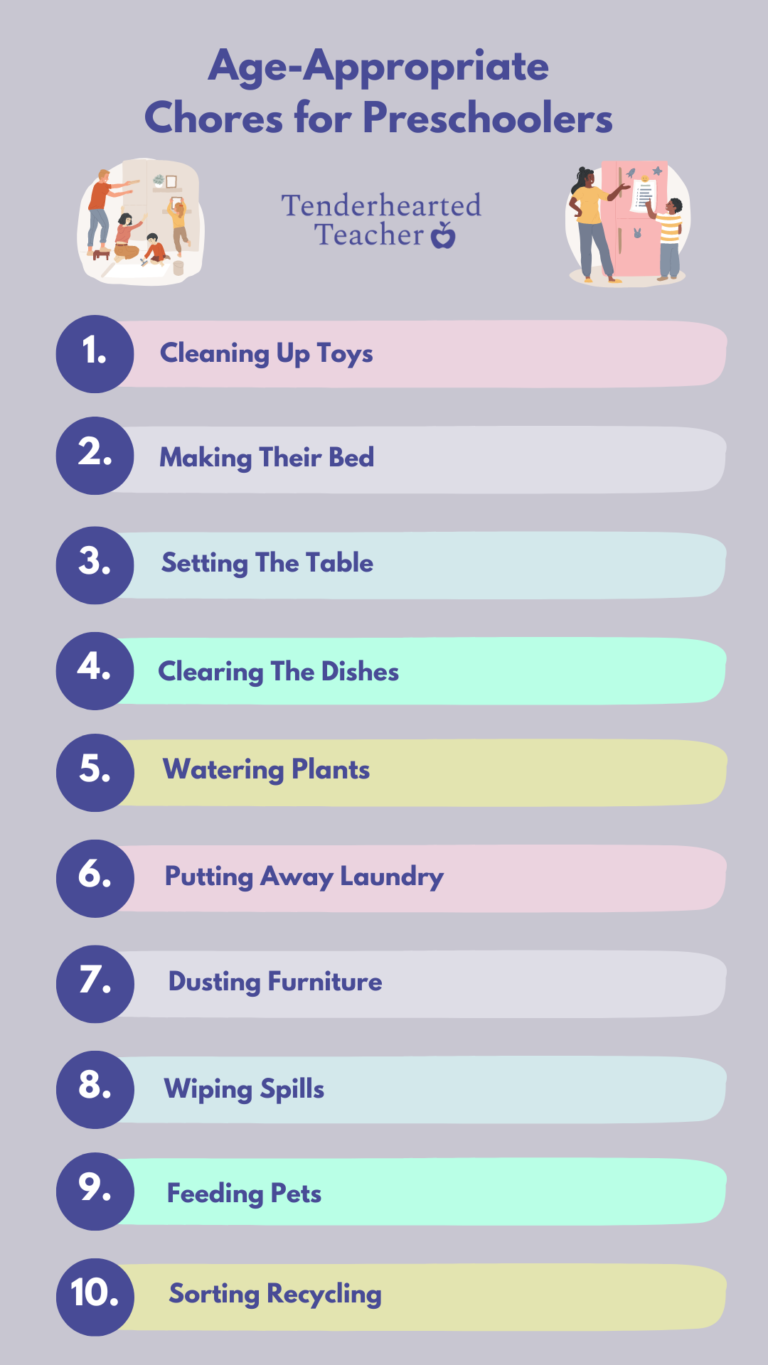 Chores for Preschoolers: How to Get Your Child Involved